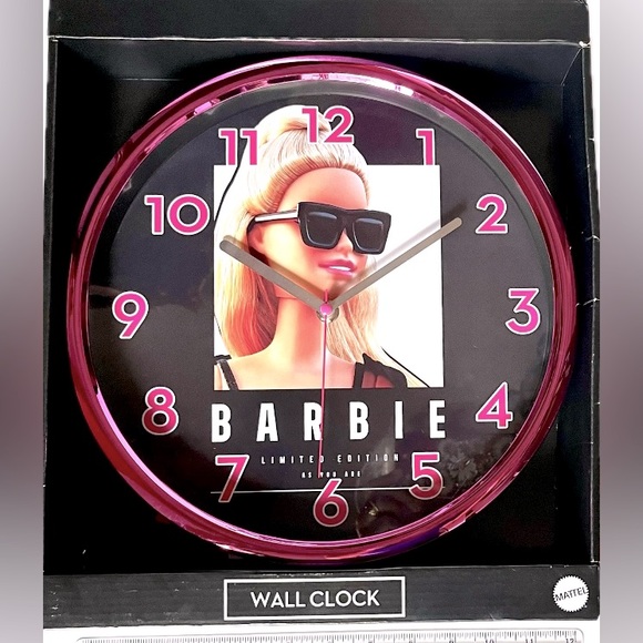 Mattel | Wall Decor | Barbie Limited Edition As You Are Wall Clock ...